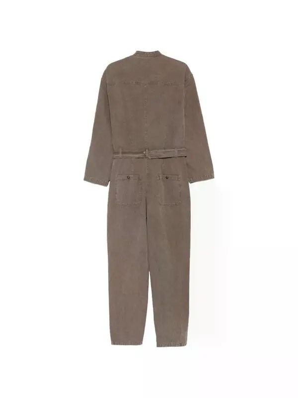 MARANT ETOILE Nessime Buttoned Belted Jumpsuit