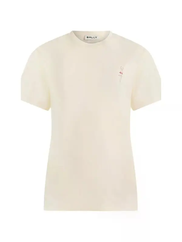Bally Rina Cotton T-shirt - Neutrals