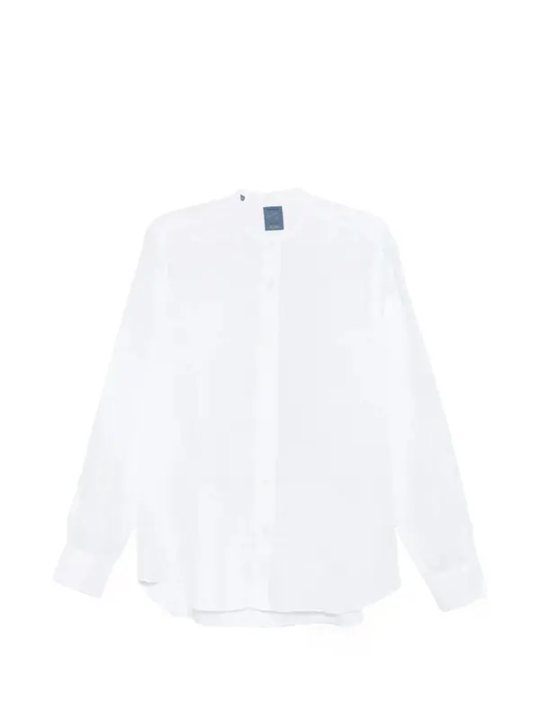 BARBA NAPOLI Band-collar Shirt