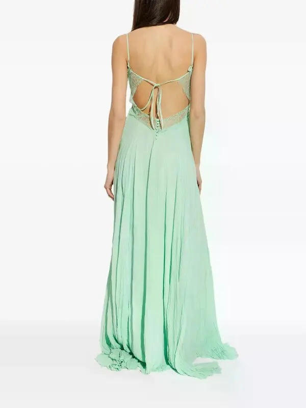 Blumarine Lace-detail Maxi Dress