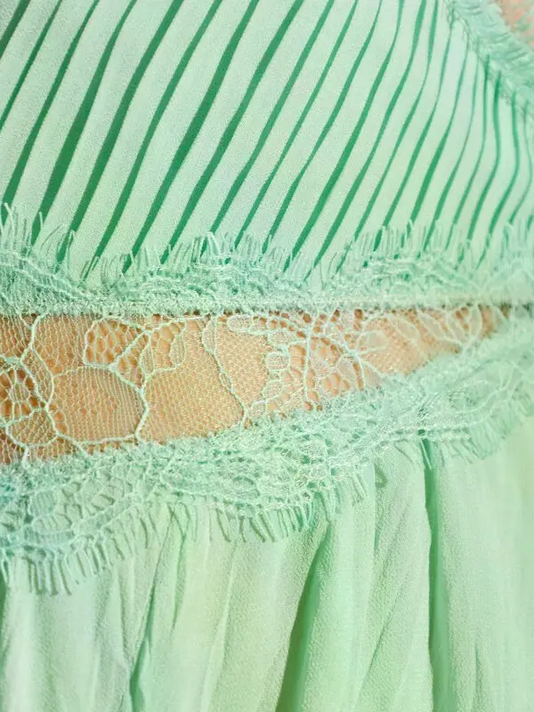 Blumarine Lace-detail Maxi Dress