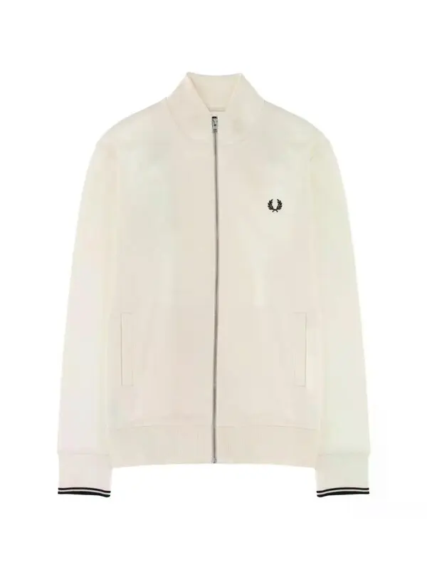 Fred Perry Zip-up Sweatshirt - Neutrals