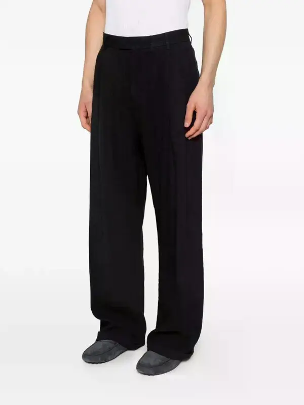 Barena Venezia Herringbone Trousers - Blue