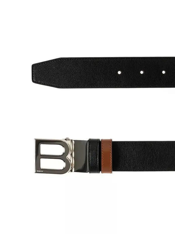 Bally B-logo Leather Belt