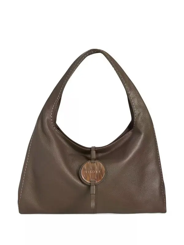 VISONA` Positano Shoulder Bag - Brown