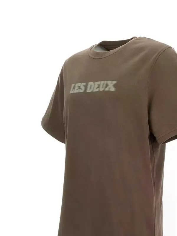 LES DEUX Brady T-shirt - Brown