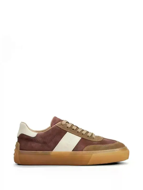 TOD'S Suede Panelled Sneakers