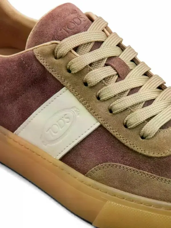 TOD'S Suede Panelled Sneakers