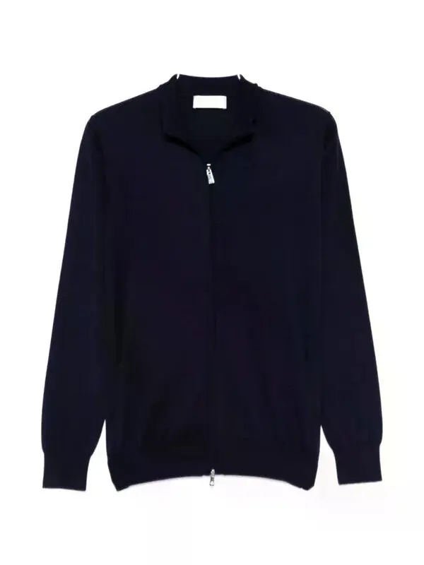 DELLA CIANA Zip-fastening Cardigan - Blue