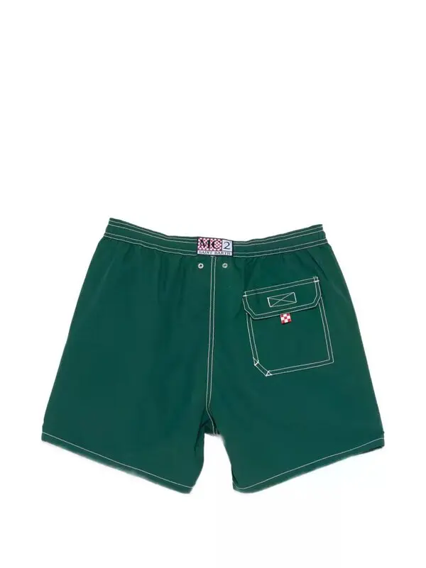MC2 SAINT BARTH Stitching Swim Shorts - Green