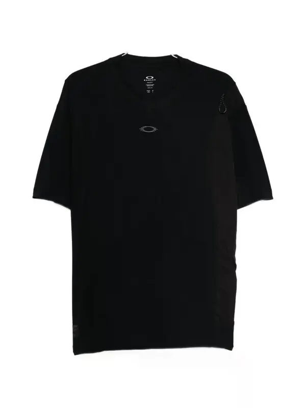 Oakley Logo-detail T-shirt - Black