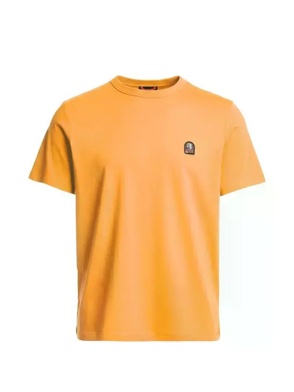 PARAJUMPERS Logo-appliqué T-shirt - Orange