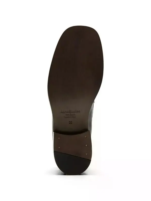 Acne Studios Printed Leather Loafers