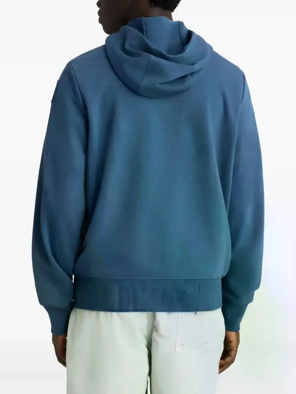PARAJUMPERS Charlie Easy Kangaroo Pocket Hoodie - Blue