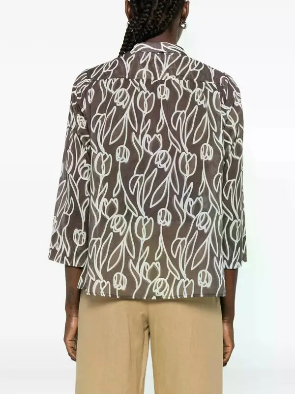 WHYCI Floral-print Shirt