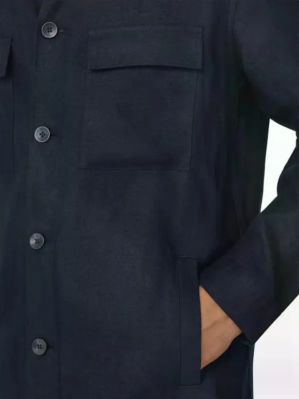 Boggi Milano Link Closed-collar Shirt Jacket