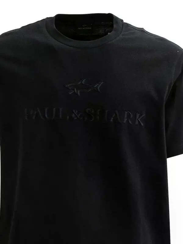 Paul & Shark Logo-embroidered T-shirt