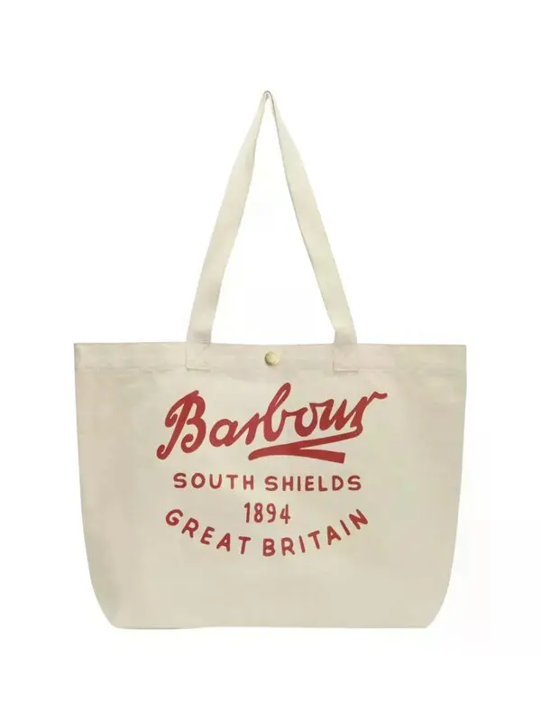 Barbour Logo-graphic Tote Bag