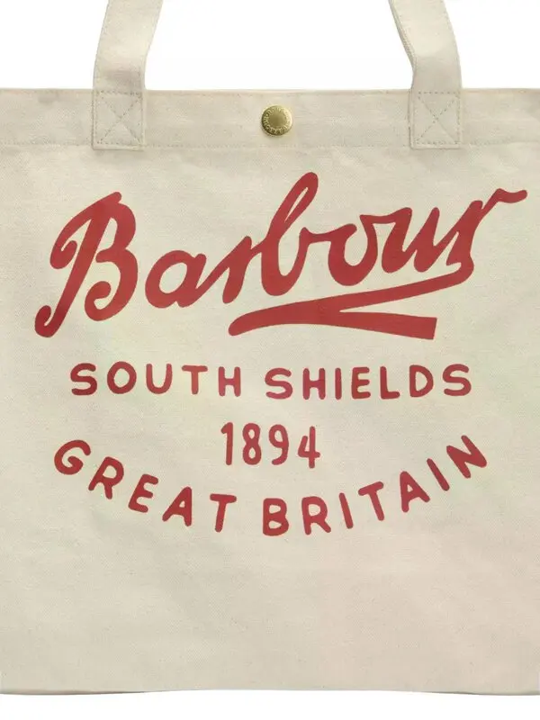 Barbour Logo-graphic Tote Bag