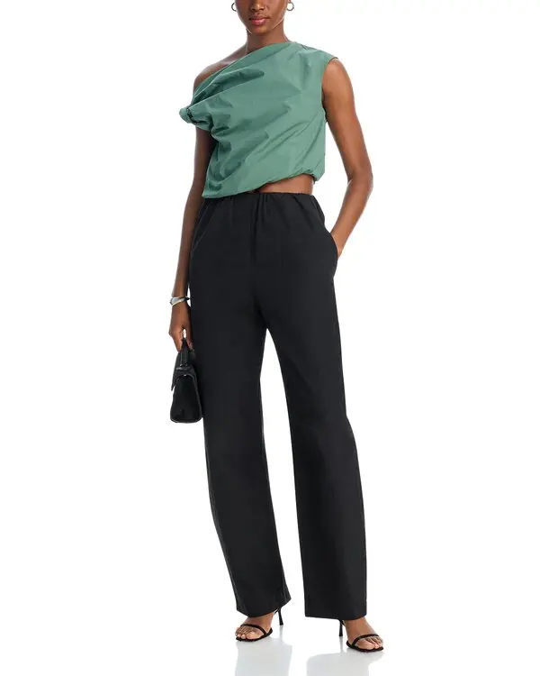 Paris Georgia Cocoon Track Pants - Black