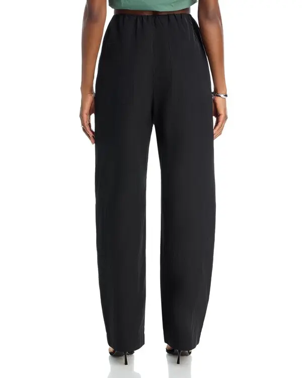 Paris Georgia Cocoon Track Pants - Black