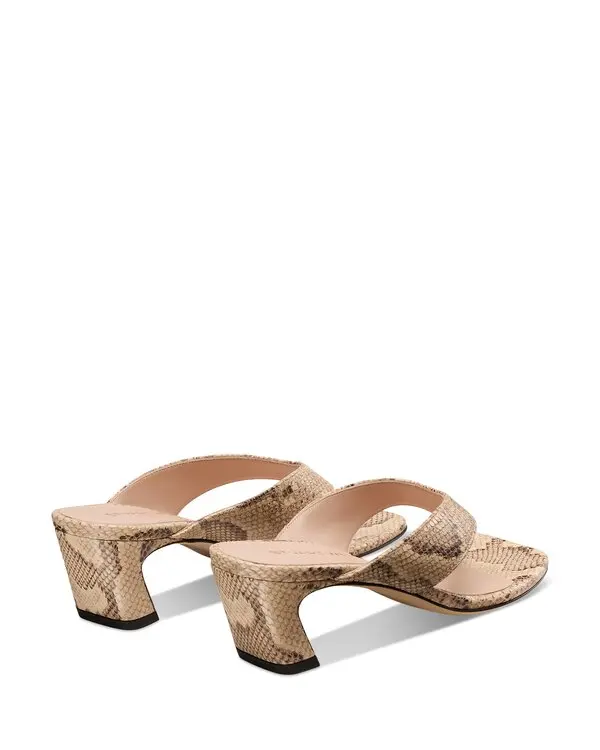 STUART WEITZMAN Stassi 50 Thong Sandals