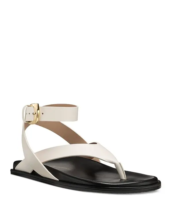 STUART WEITZMAN Mary Kate Sandals - Cream