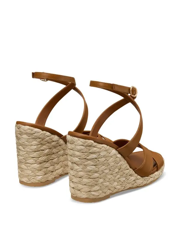 STUART WEITZMAN Alyssa Espadrille Wedge Sandals