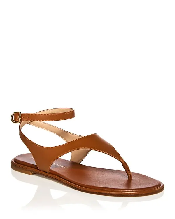 STUART WEITZMAN Marley Leather Sandals - Boho Tan