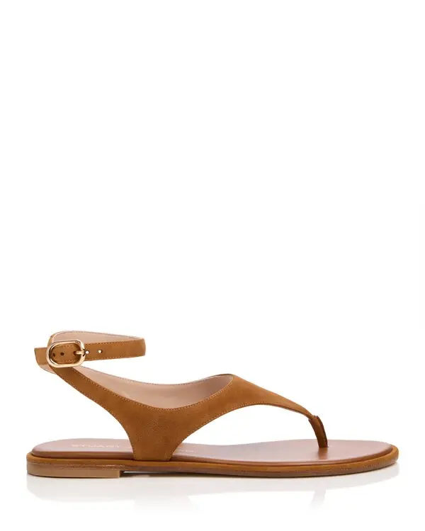 STUART WEITZMAN Marley Leather Sandals - Boho Tan