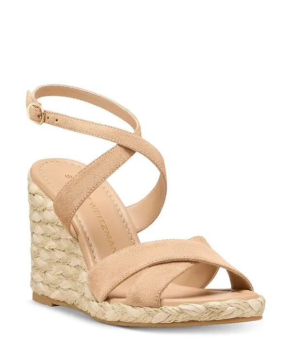 STUART WEITZMAN Alyssa Espadrille Wedge Sandals