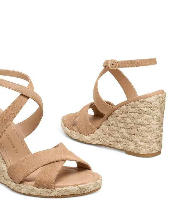 STUART WEITZMAN Alyssa Espadrille Wedge Sandals