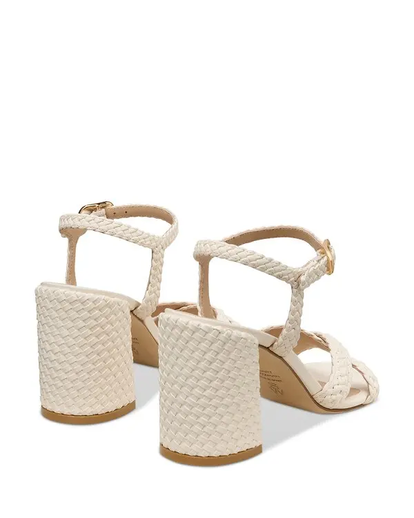 STUART WEITZMAN Alyssa 85 Woven Sandals