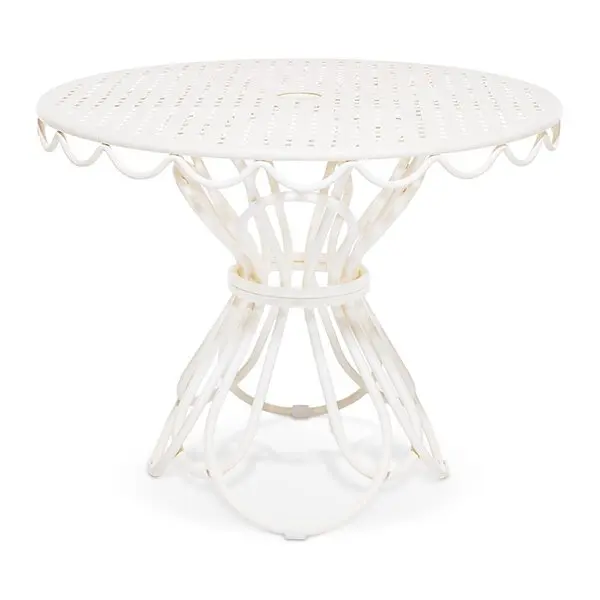 BUSINESS & PLEASURE CO Business & Pleasure The Al Fresco Side Table - Antique White