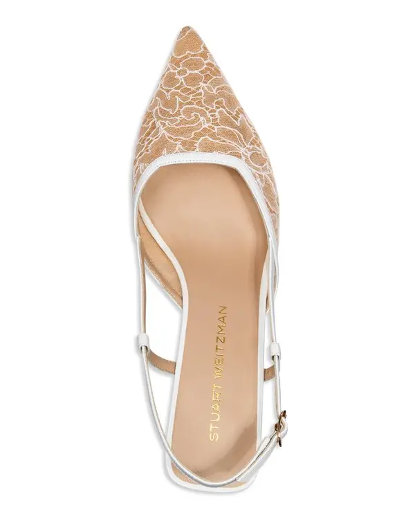 STUART WEITZMAN Vinnie 50 Slingback Pumps
