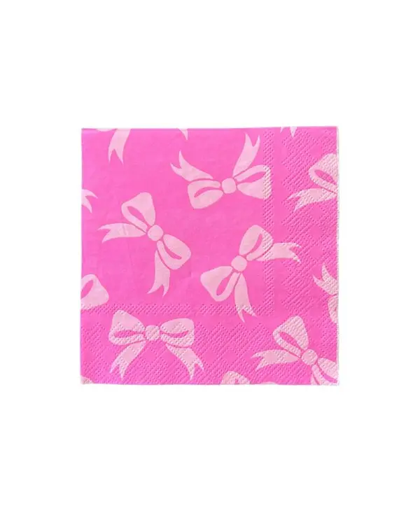 JOLLITY & CO Eloise At The Plaza Bow Petite Paper Napkins, Set Of 16 - Multicolor