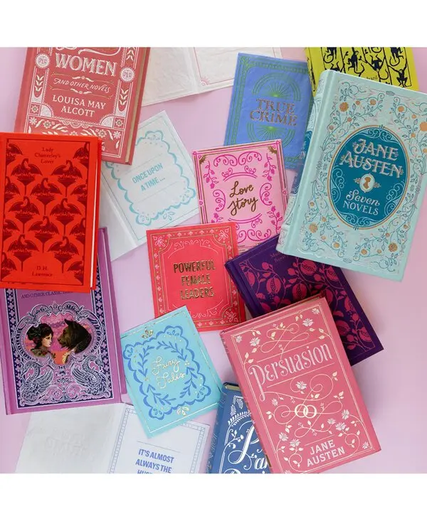 JOLLITY & CO Book Club Book Cover Paper Cocktail Napkins, Set Of 20 - Multicolor