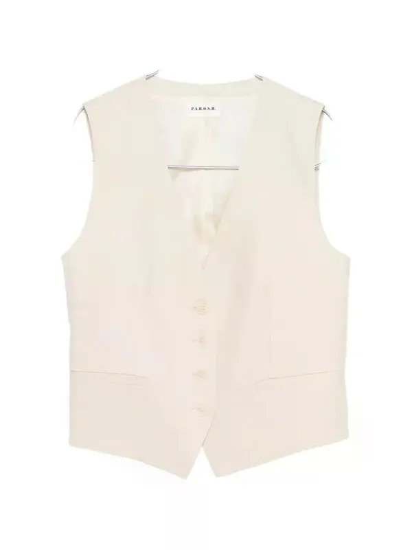 P.a.r.o.s.h V-neck Button Vest