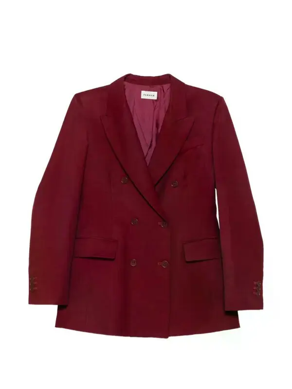 P.a.r.o.s.h Double-breasted Jacket - Red