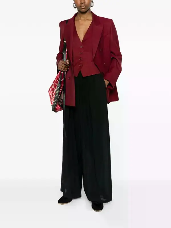 P.a.r.o.s.h Double-breasted Jacket - Red