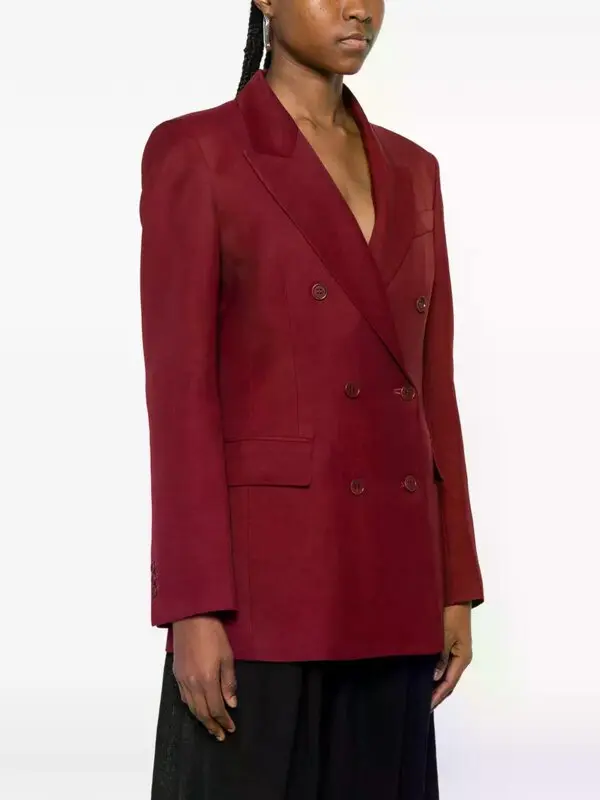 P.a.r.o.s.h Double-breasted Jacket - Red