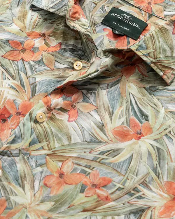 Rodd & Gunn Riverina Printed Shirt - Botanical