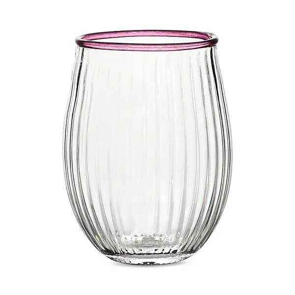 JULISKA Nell Stemless Wine Glass - Blush