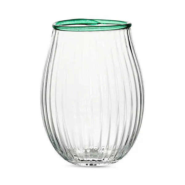 JULISKA Nell Stemless Wine Glass - Watercress