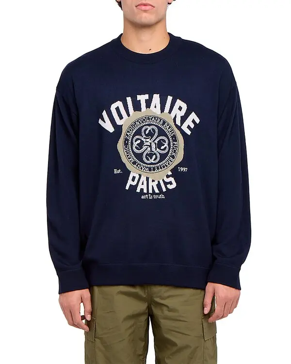 Zadig&Voltaire Swonny Logo Crewneck Sweatshirt