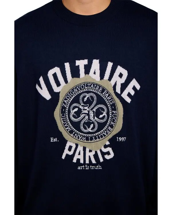 Zadig&Voltaire Swonny Logo Crewneck Sweatshirt