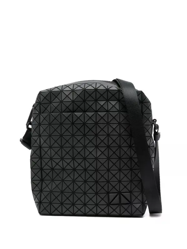 Issey Miyake Geometric Messenger Bag - Black