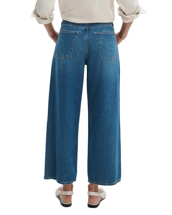 Rag & Bone Featherweight Andi High-rise Wide Ankle Jeans - Millerton