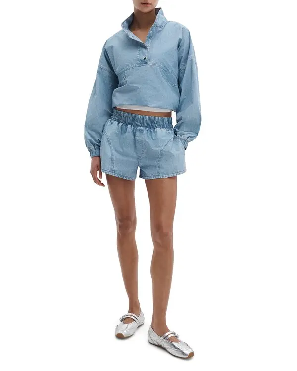 Rag & Bone Miramar Flyweight Popover Top