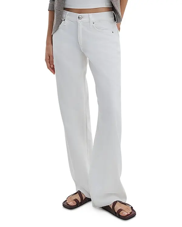 Rag & Bone Saige High-rise Straight Jeans